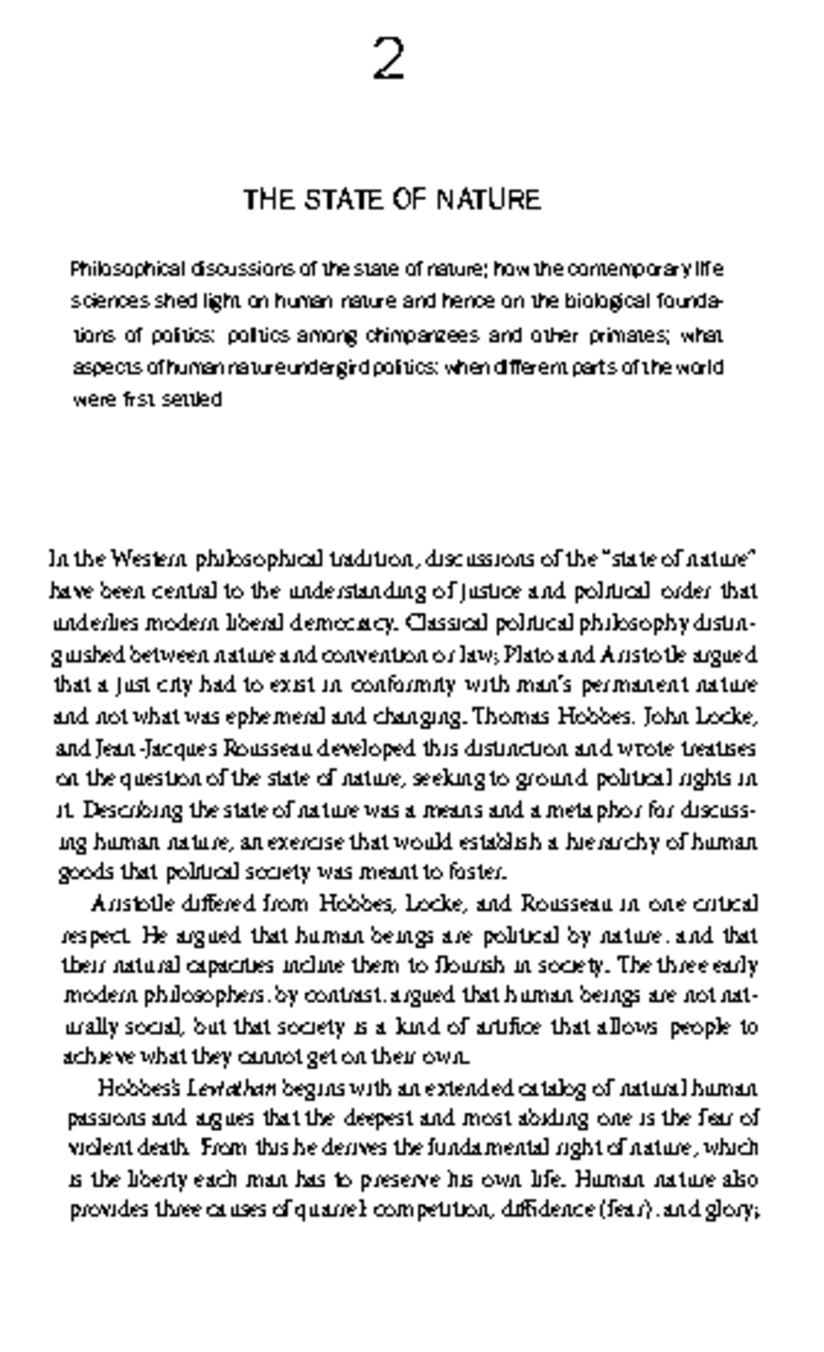 State-of-Nature - ... - 2 T H E STATE OF N AT U R E Phi losophical ...