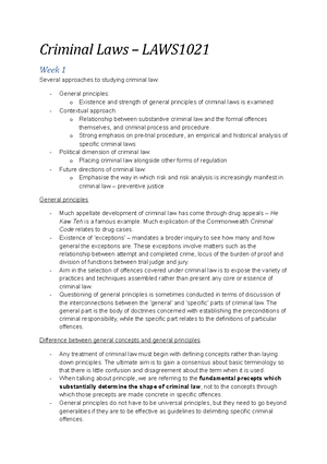 Crime the criminal process offences tables essential for exam - POLICE ...