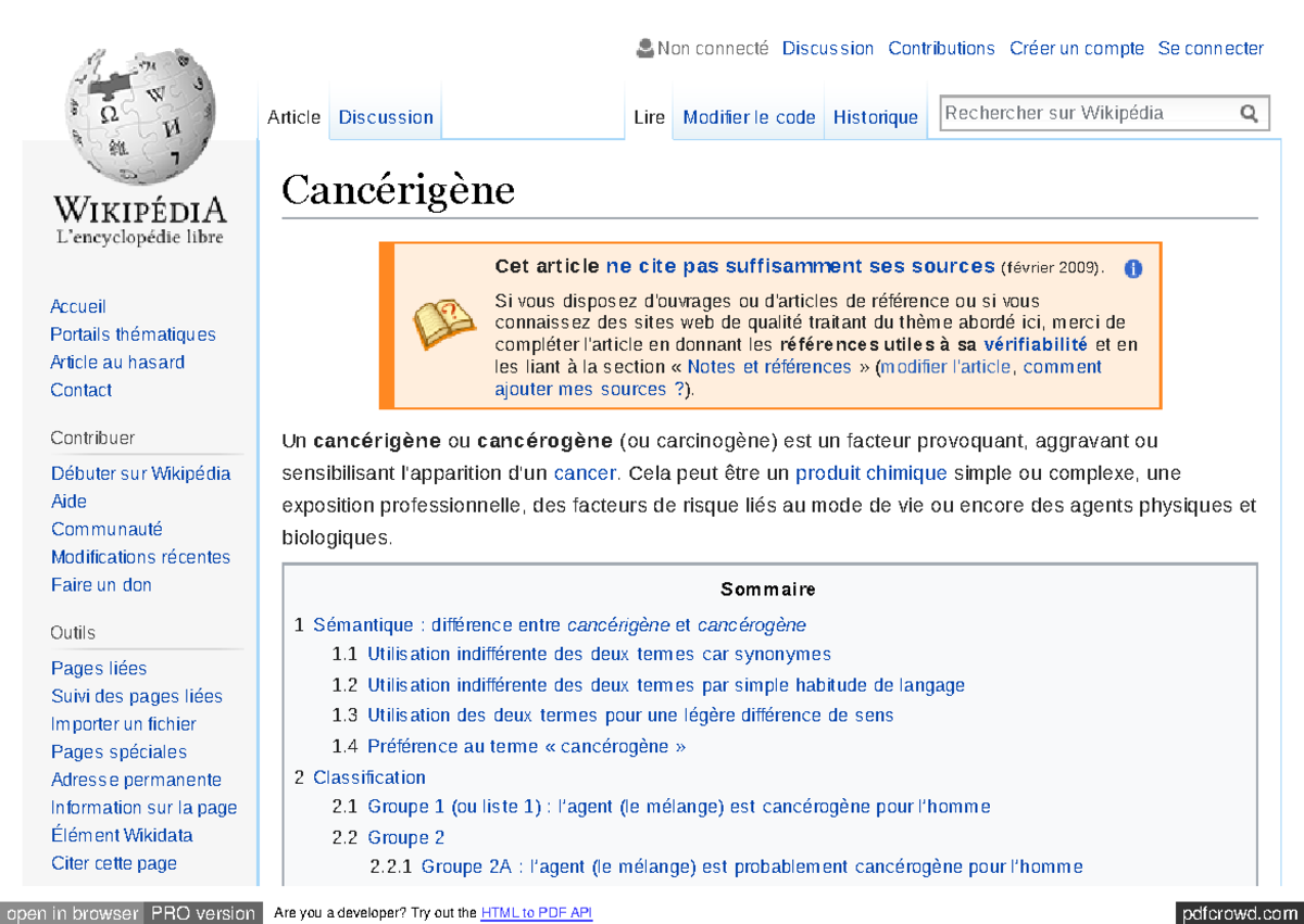 Fr wikipedia org wiki Canc C3 A9rig C3 A8ne - Cancérigène Un ...