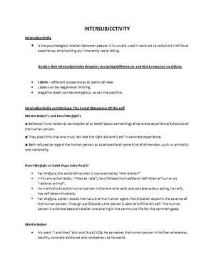 Introduction to Philosophy Module 3 Grade 12 - Studocu