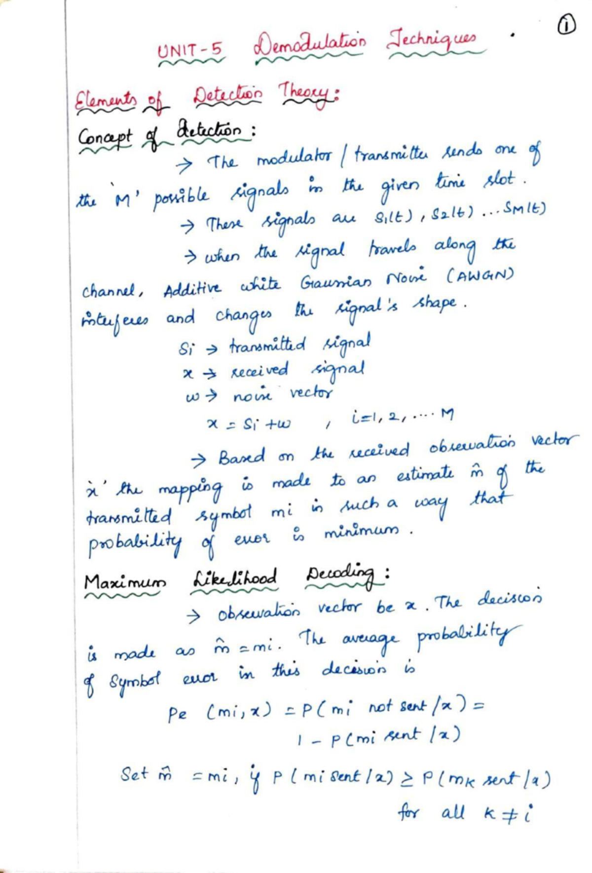 EC3491-Communication-Systems- Unit 5 - Communication Systems - Studocu