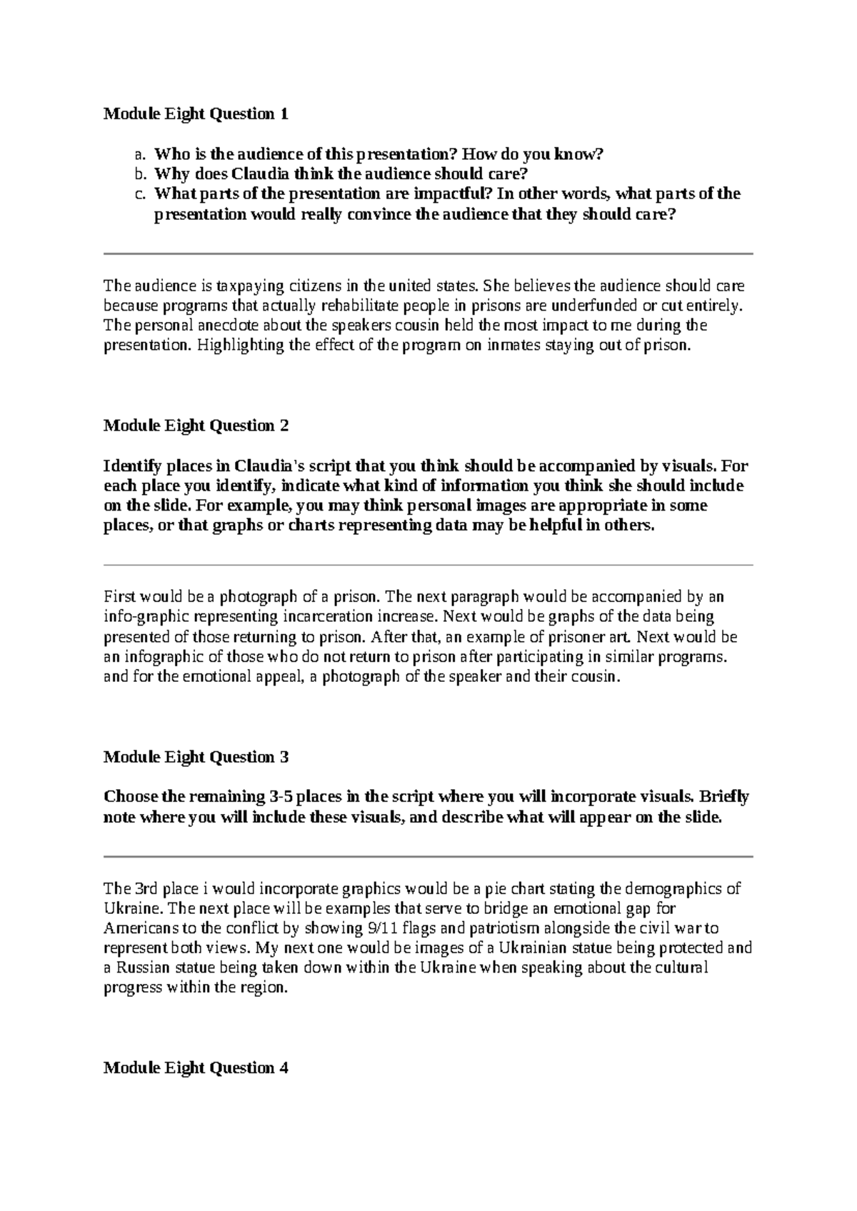 Scs 200 Applied Social Sciences Final Week Module Eight Question 1 A Who Is The Audience Of