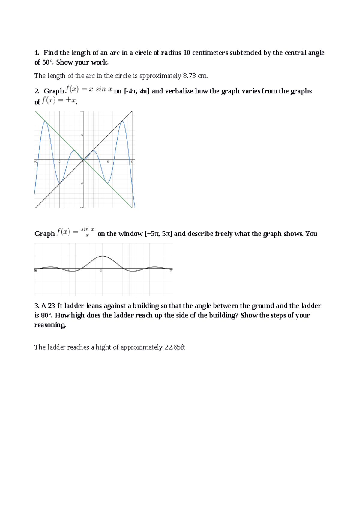 Written Assignment Unit 7 - BIOL 1301 - UoPeople - Studocu