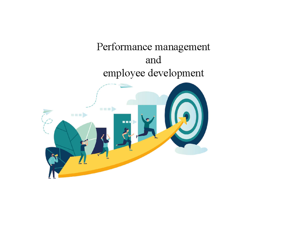 Performance Management and Employee Development - Performance ...