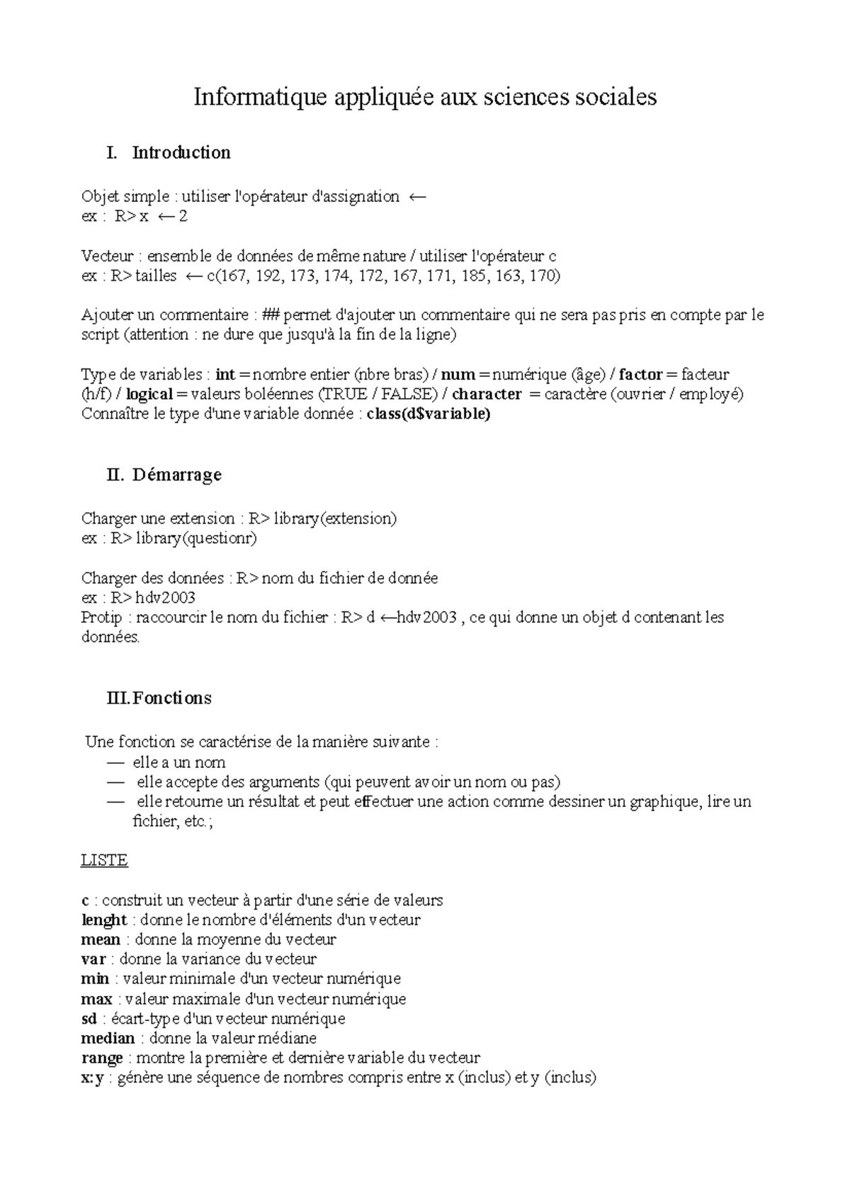 Résumé - complet - Informatique appliqué aux sciences sociales ...