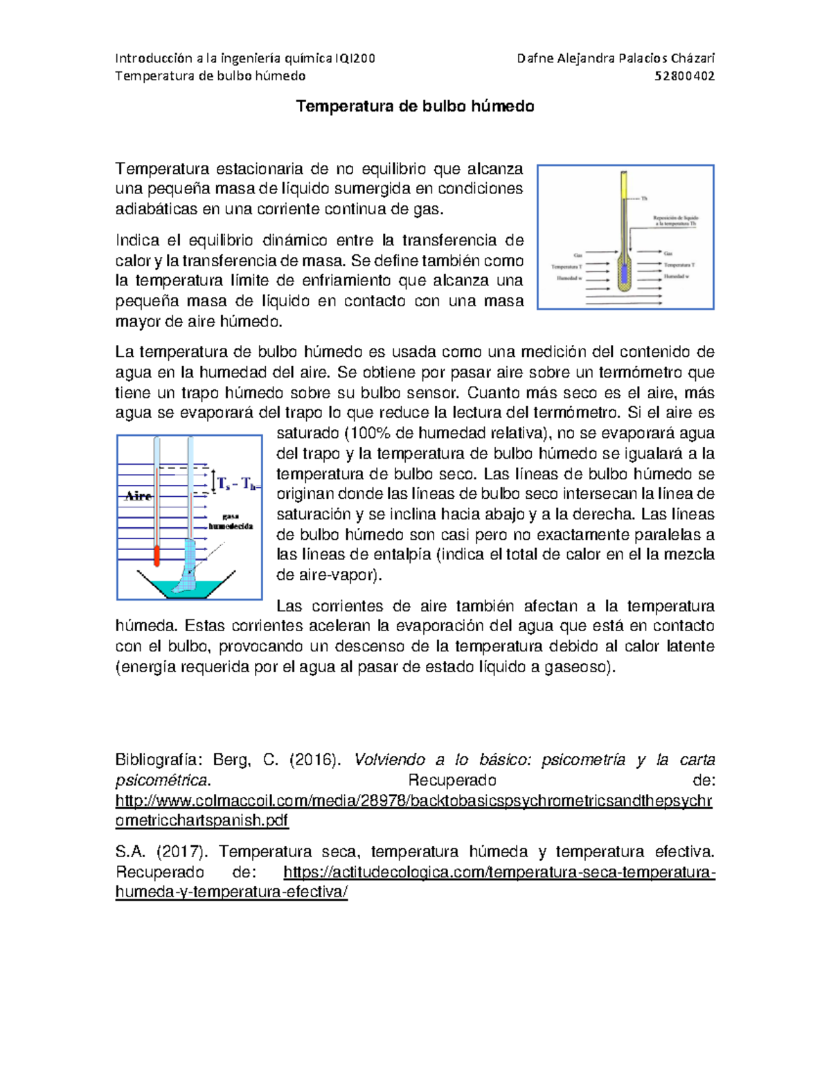 Temperatura de bulbo húmedo - Introducción a la ingeniería química ...