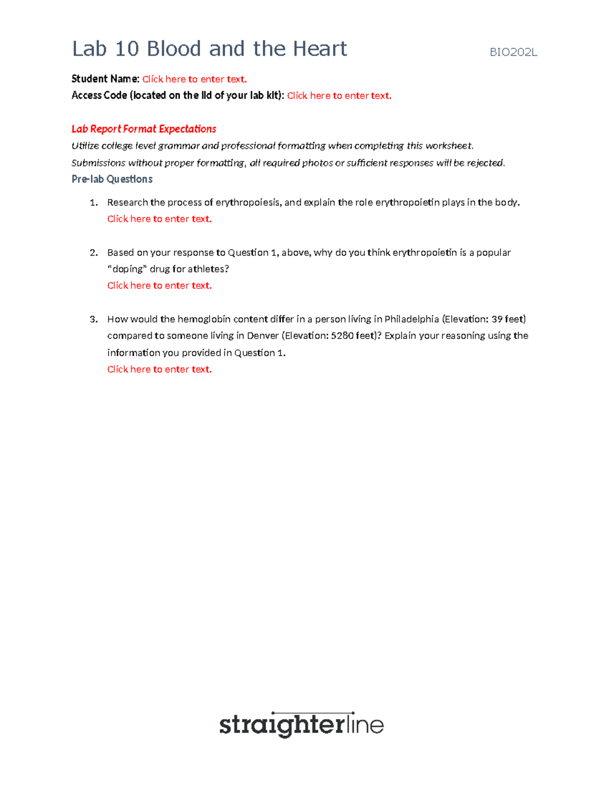 BIO202 Lab 10 - anatomy lab assignment - Student Name: Click here to ...