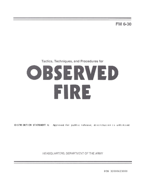 Fm3-09 Fire Support - JFO - FM 3- HEADQUARTERS DEPARTMENT OF THE ARMY ...