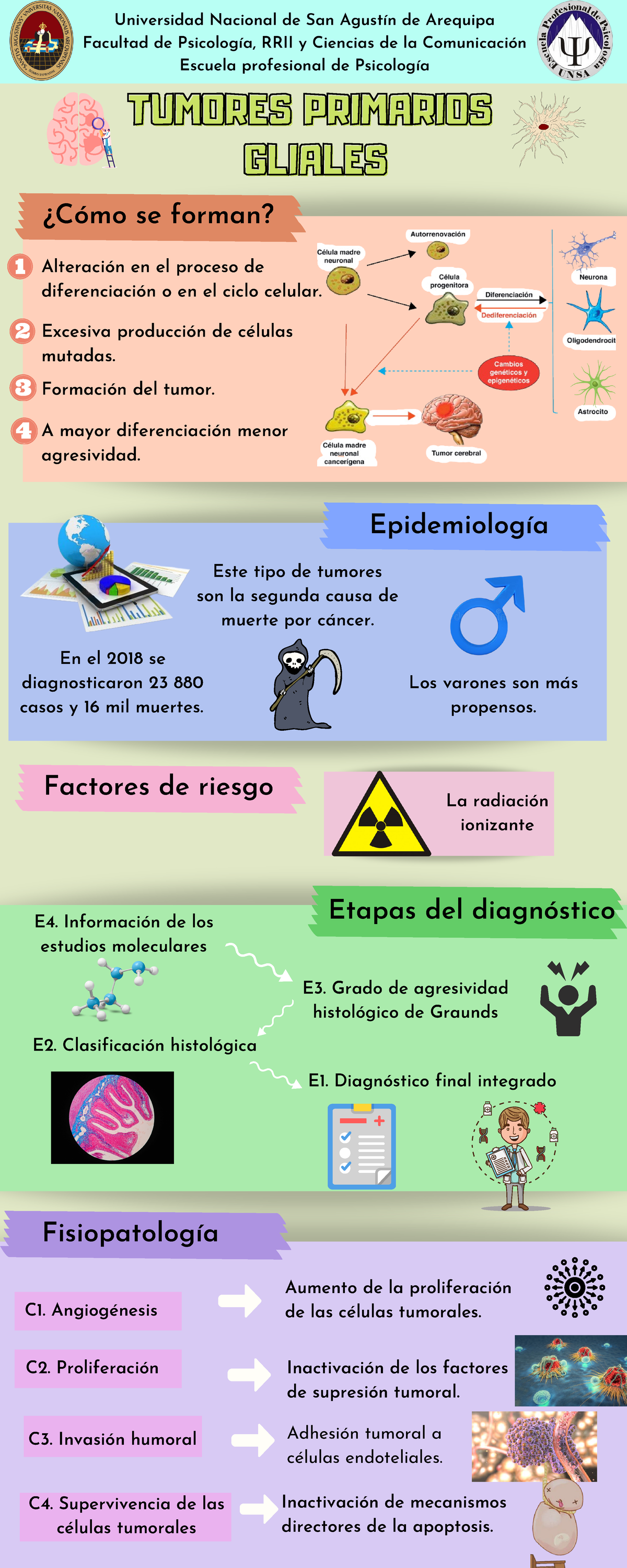 Infografía del video - tarea - E1. Diagnóstico final integrado E2 ...