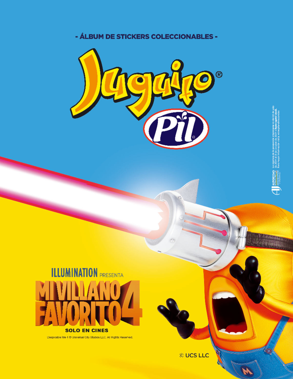 Album Digital Minions Juguito - ÁLBUM DE STICKERS COLECCIONABLES ...