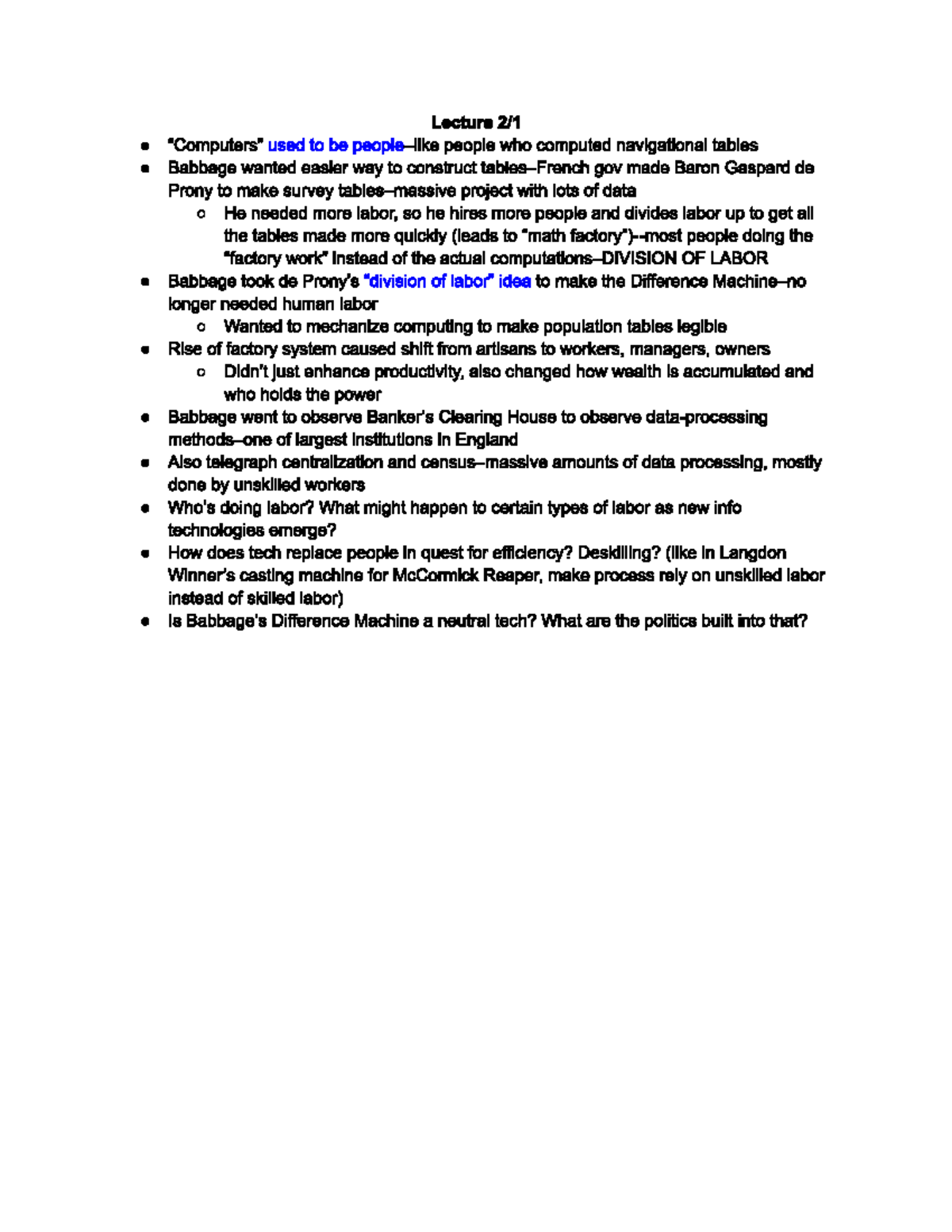 STSC 160 Lecture February 1 - STSC 160 - Studocu