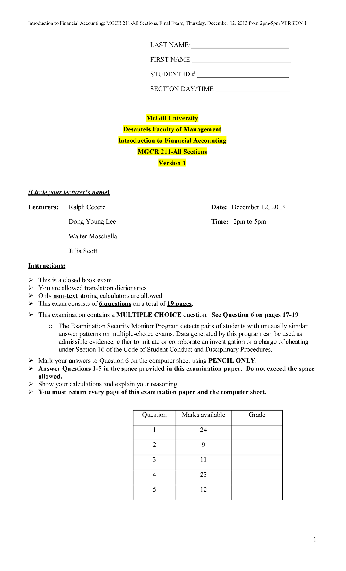 Final Fall 2013 - notes - LAST NAME:_____________________________ FIRST ...