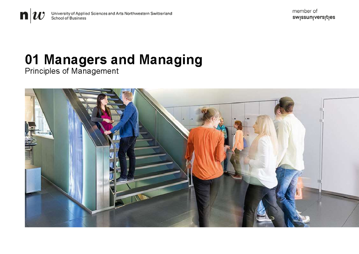 Managers and managing Presentation AS2021 - 01 Managers and Managing ...