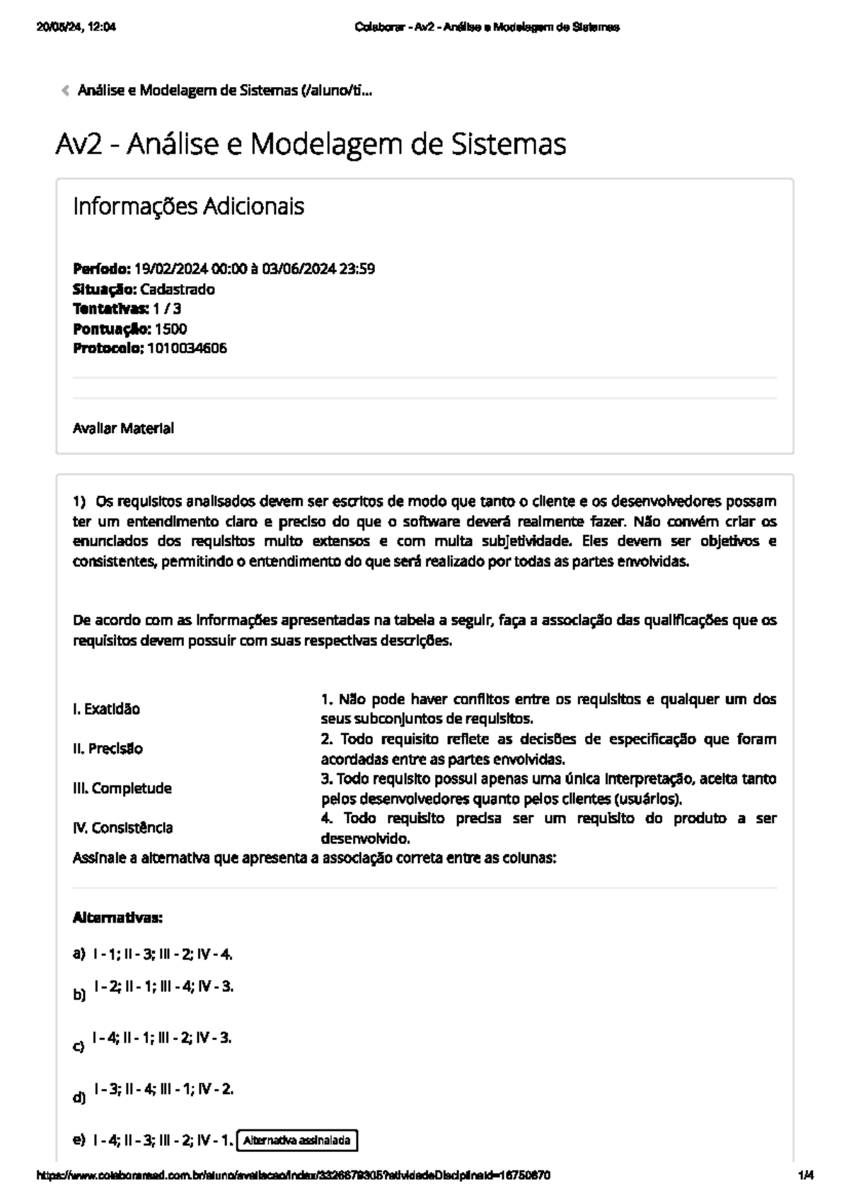 Av2 - Análise e Modelagem de Sistemas - Studocu Av2 - Análise e Modelagem de Sistemas - Studocu