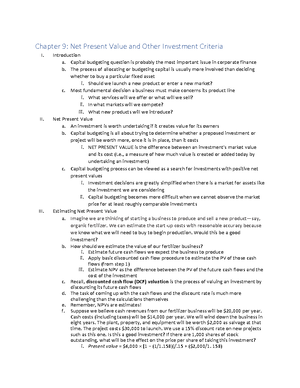 Enron Movie and Class Notes - Enron Notes What was it? o Series of ...