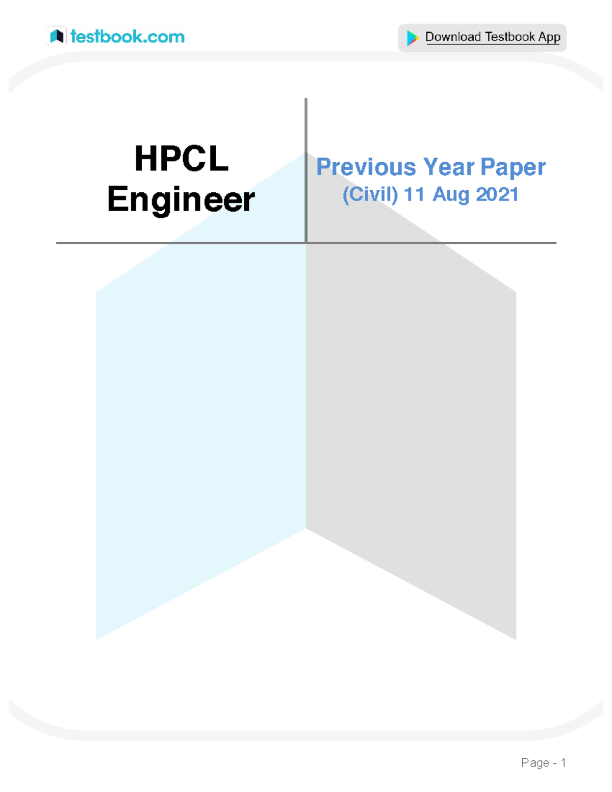 HPCL Engineer (Civil) 11 Aug 2021 English - HPCL Engineer Previous Year ...