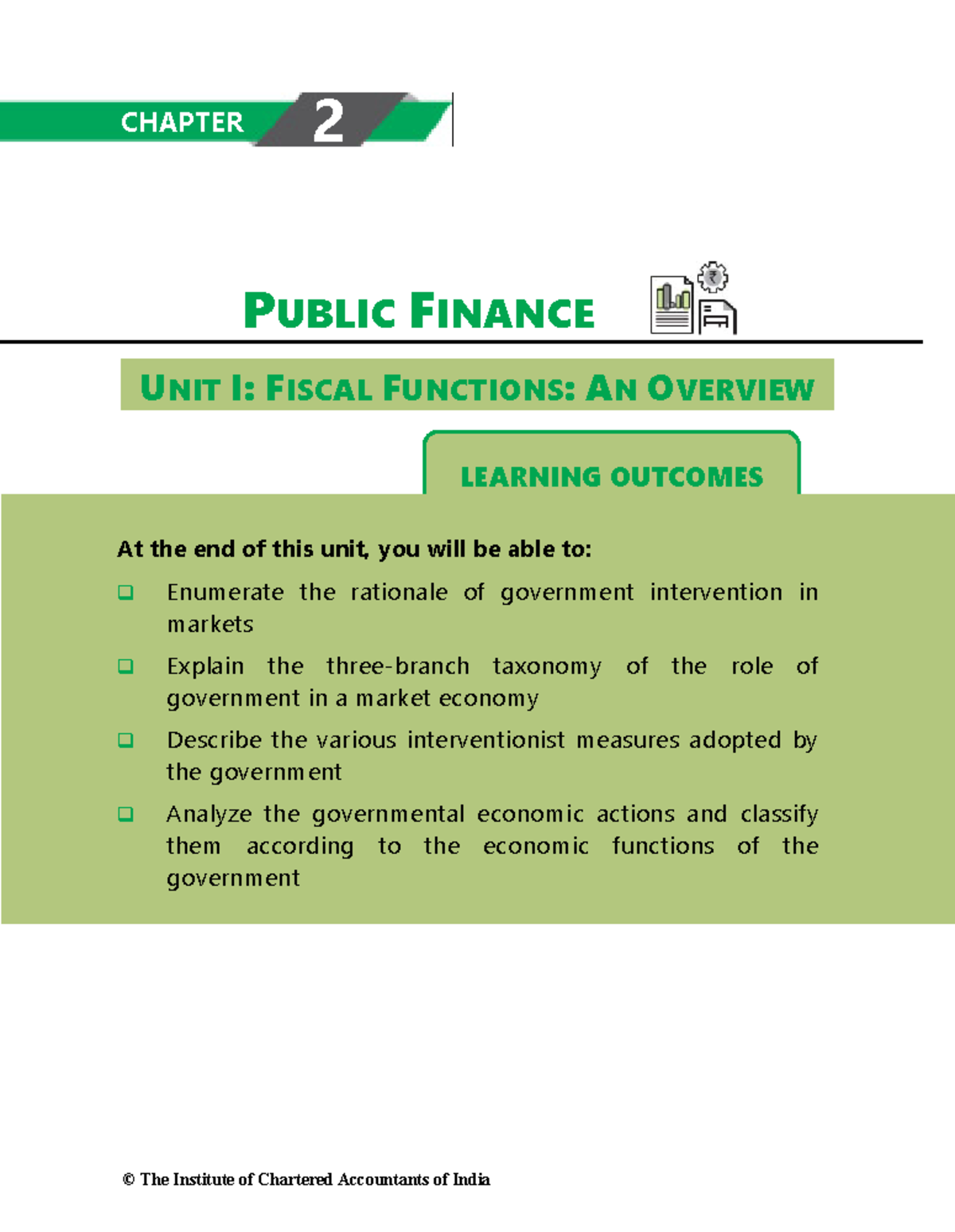 Cp2u1 - CHAPTER 2 UNIT 1 OF ADVANCED ACCOUNTS - PUBLIC FINANCE UNIT I ...