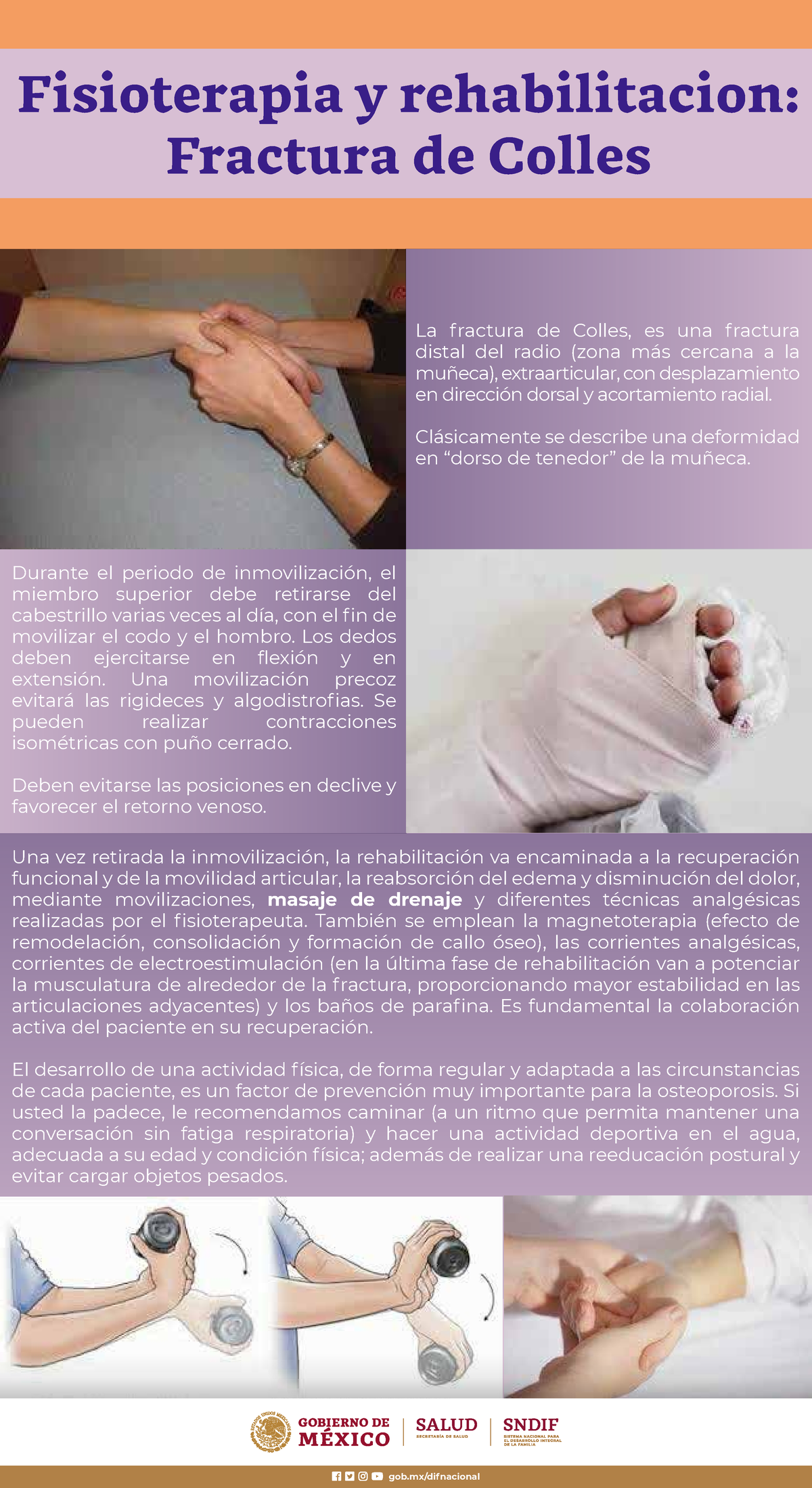 Fisioterapia y Rehabilitacion Fractura de Colles - Fisioterapia y ...