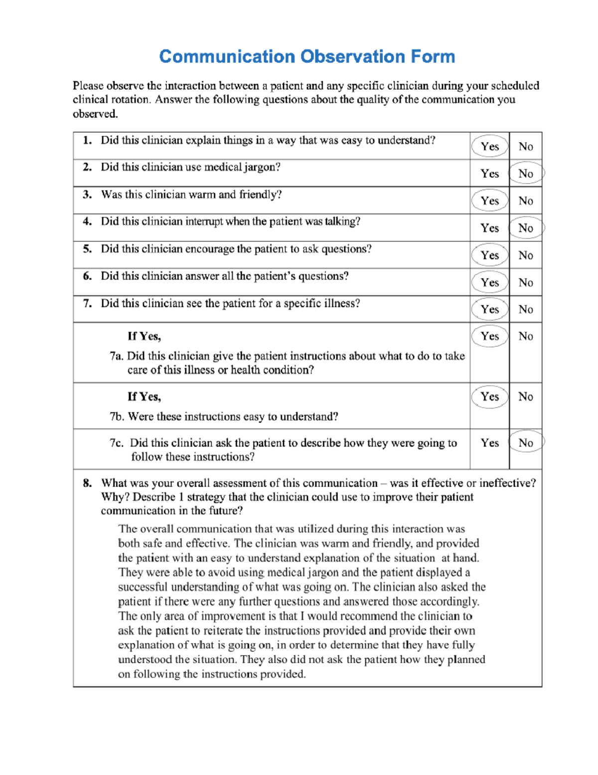 Communication Assignment - CS 2013 - Studocu