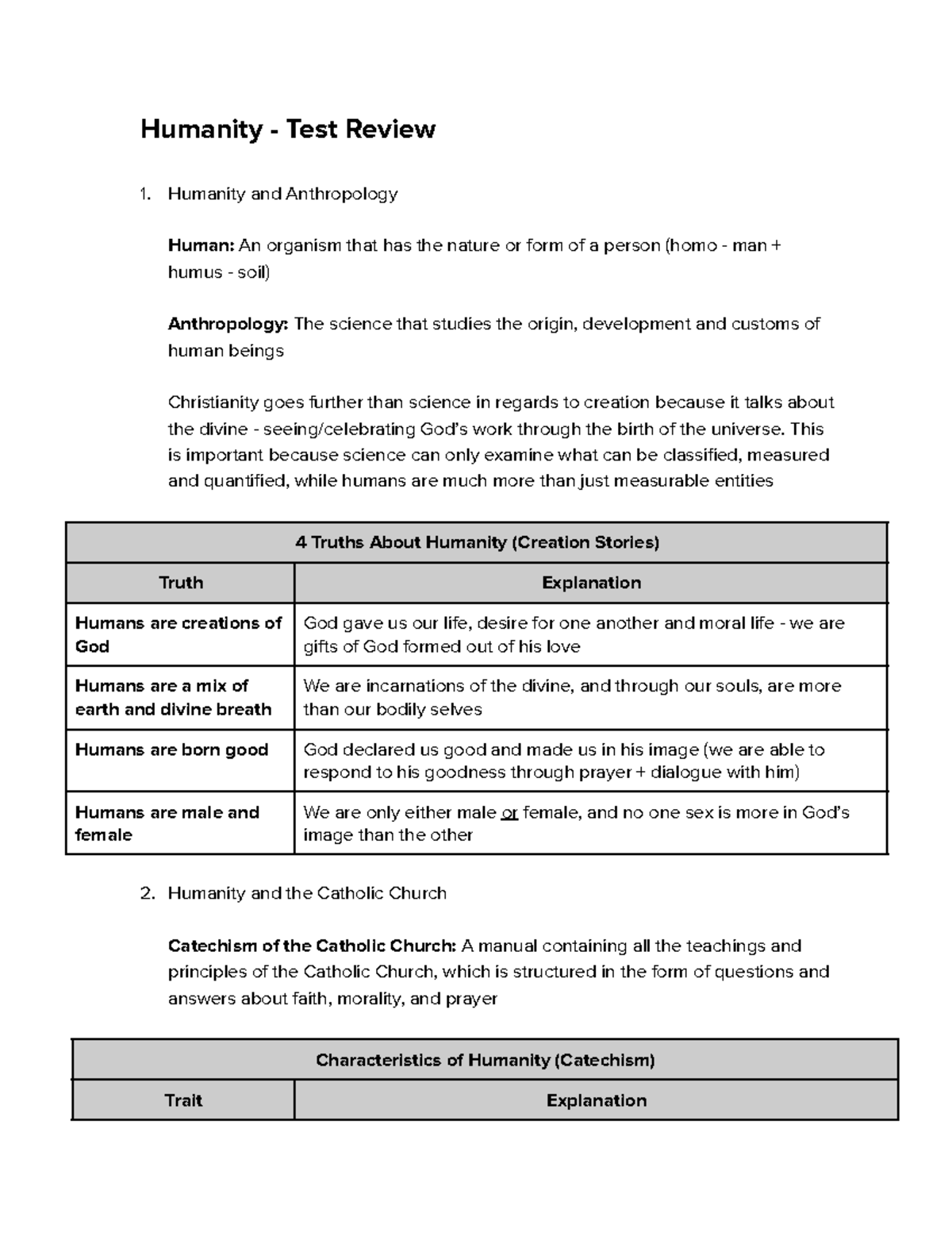 HRE20 - Humanity Test Review - Humanity - Test Review Humanity and ...