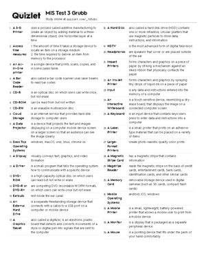 Comp Mod 2 Notes - CompMod2Notes Internet: A network of networks that ...