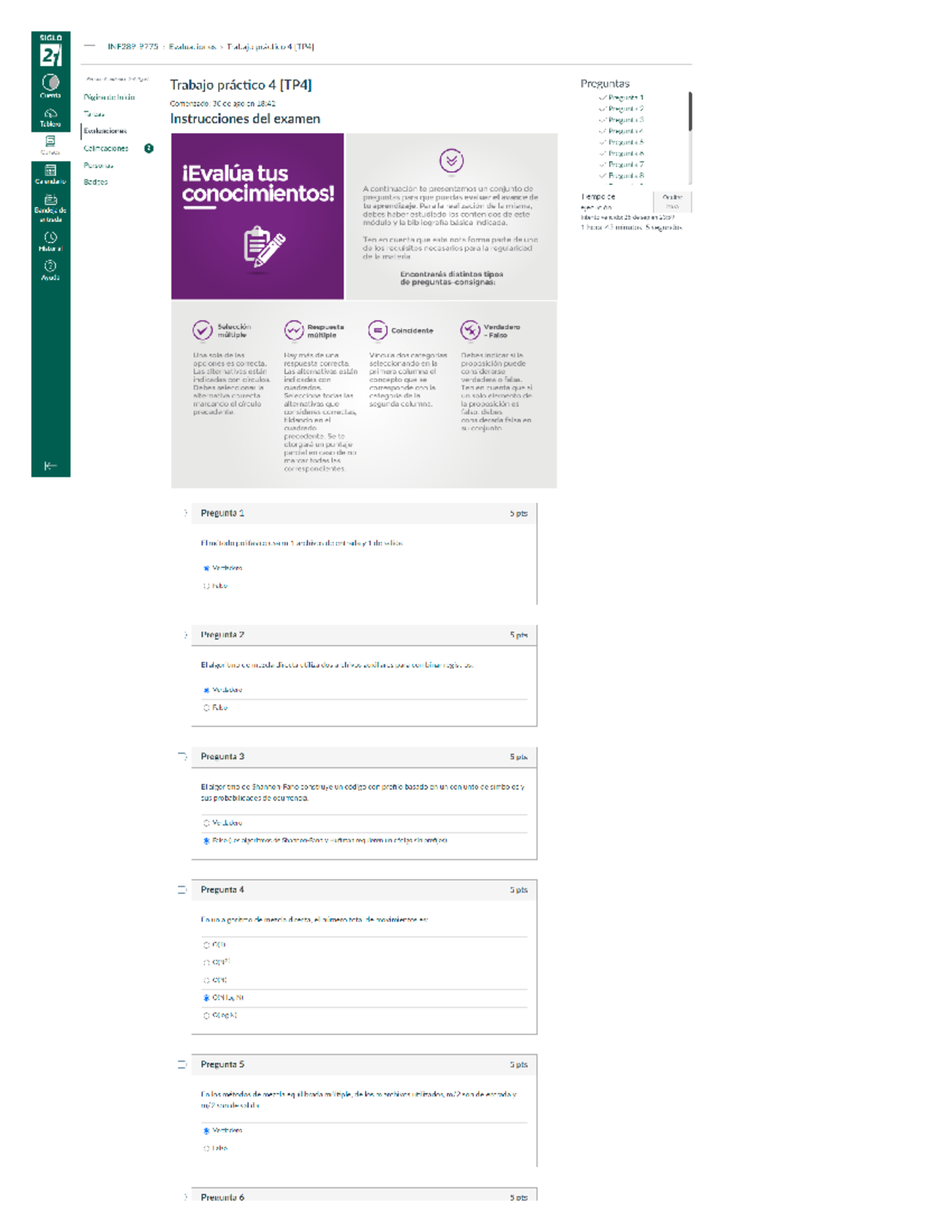 TP4 85 Algoritmo Estructura Datos 2 - Algoritmos y Estructura de Datos II - Studocu