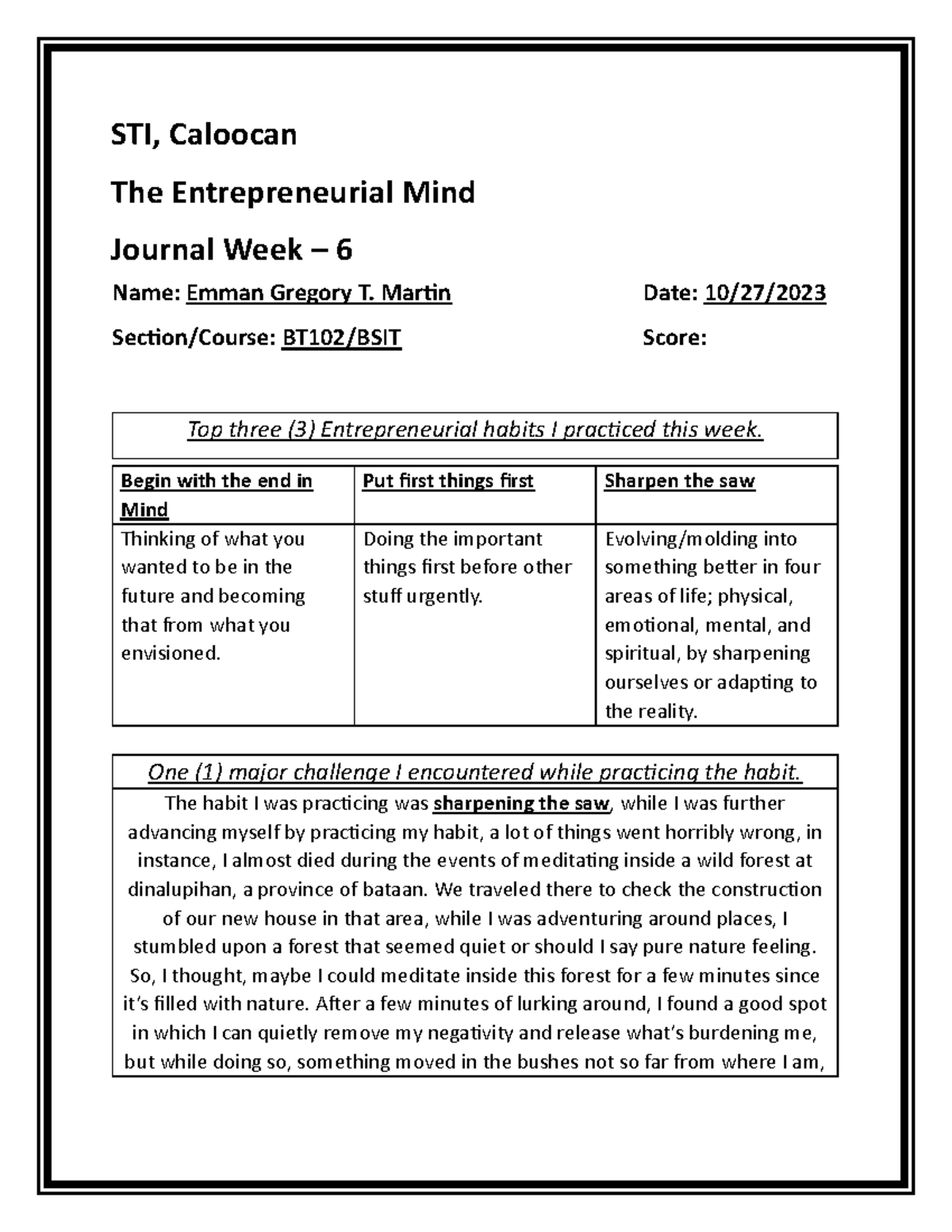 Entrepreneurship Career choosing - STI, Caloocan The Entrepreneurial ...