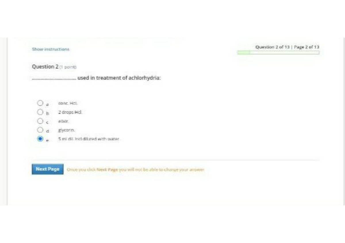 Pharmaceutics 1 Quizzes 2021 - Pharmaceutics (4) - Studocu