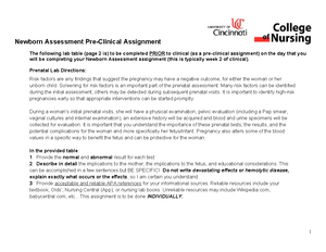 Case Study Premature Infant -1 - Premature Infant Case Study Answer Key ...