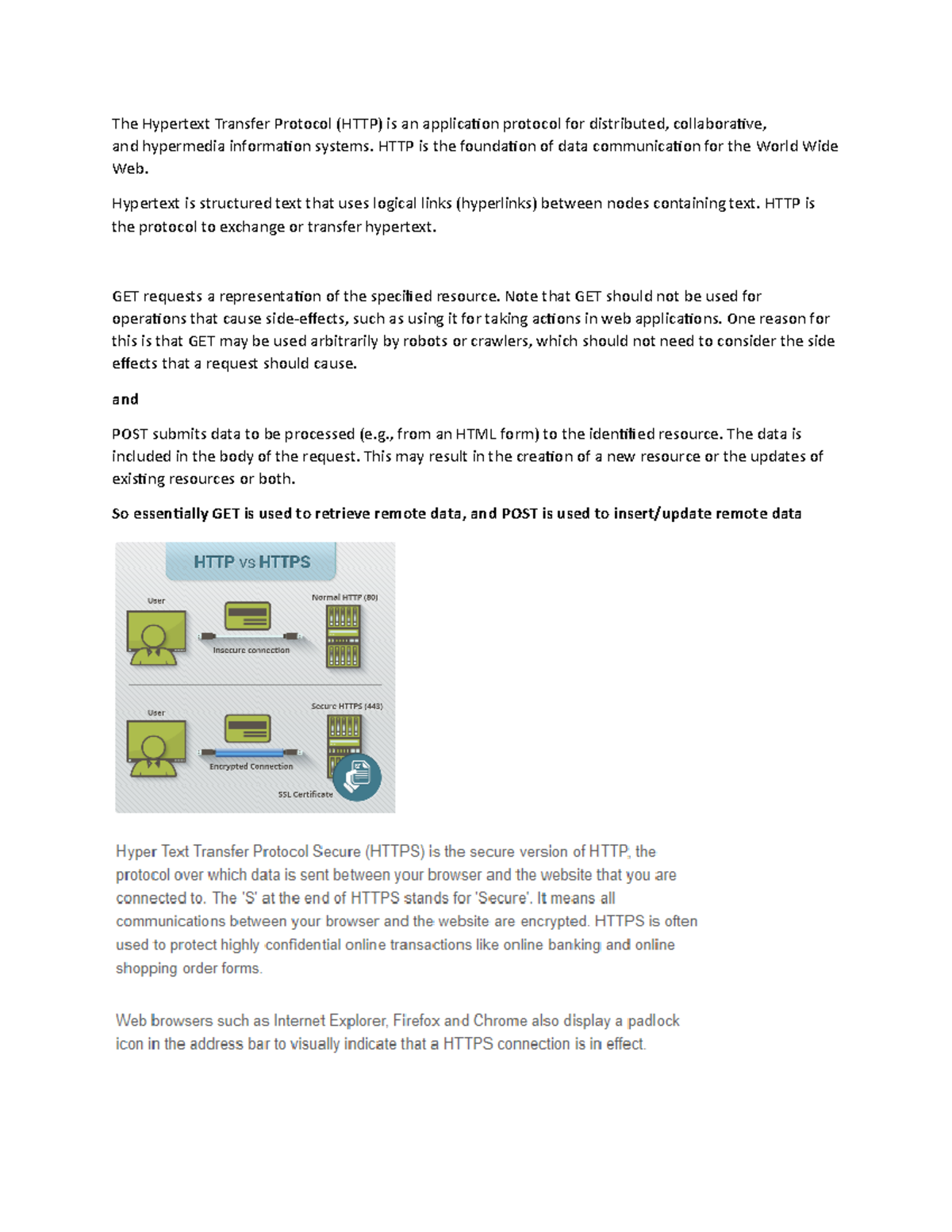 2406 final review-1 - Summary Fundamentals of Web Applications - Transfer is distributed, is the ...