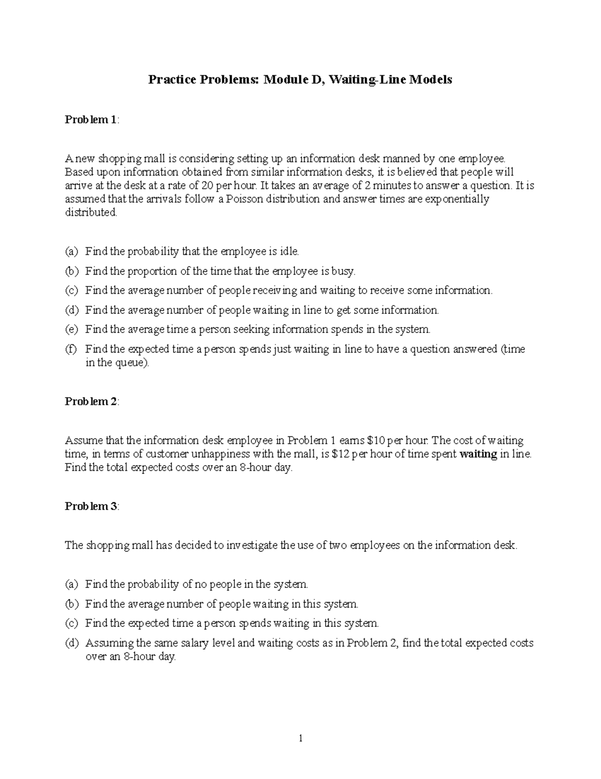 Sample/practice exam 4 March 2018, questions and answers - Practice ...