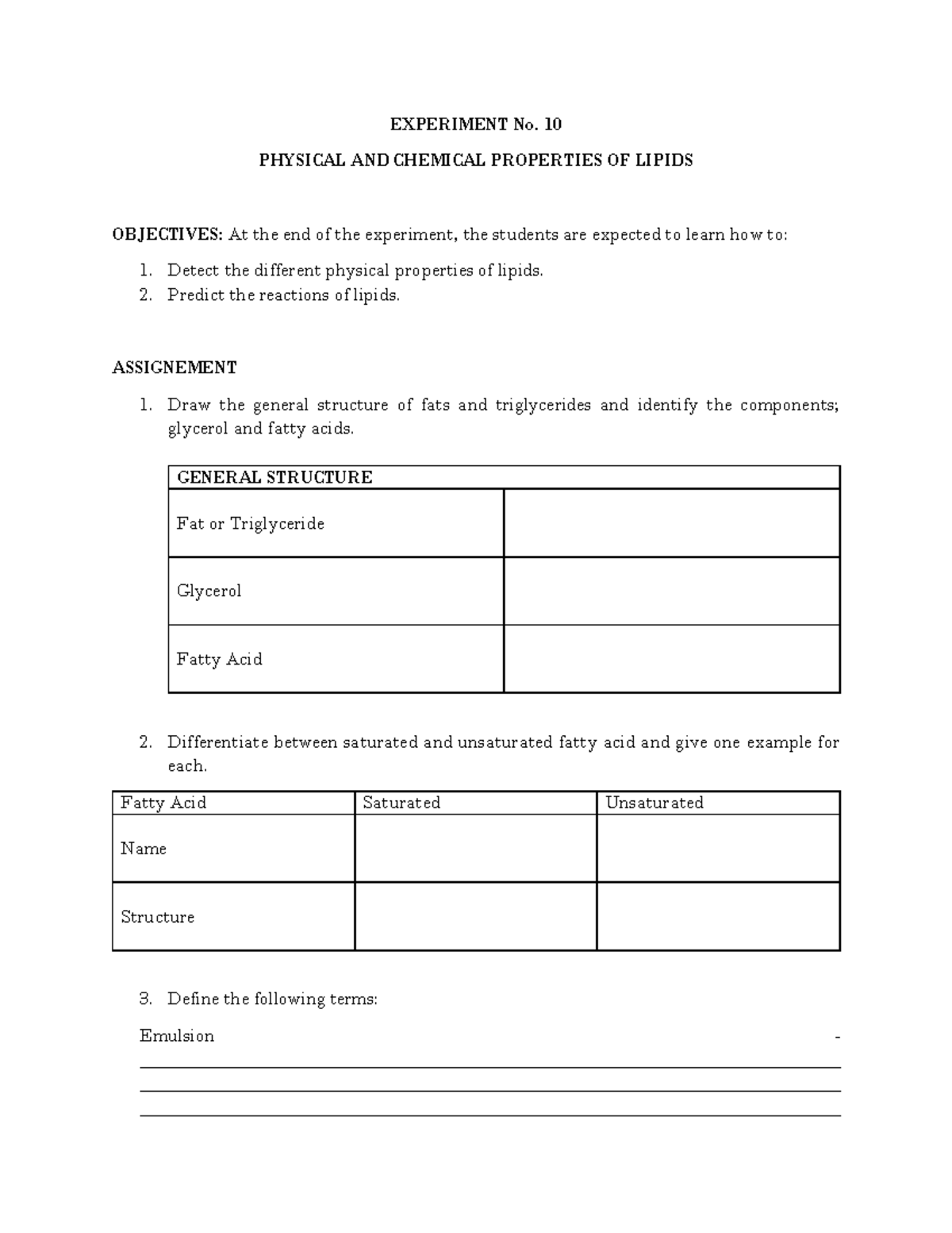 Experiment-No - LABORATORY MANUAL EXPERIMENT NO. 10 - EXPERIMENT No. 10 ...