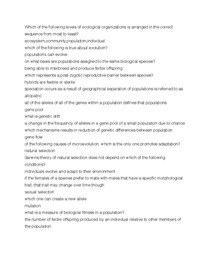 Population Genetics Problems - What are the frequencies of the two ...