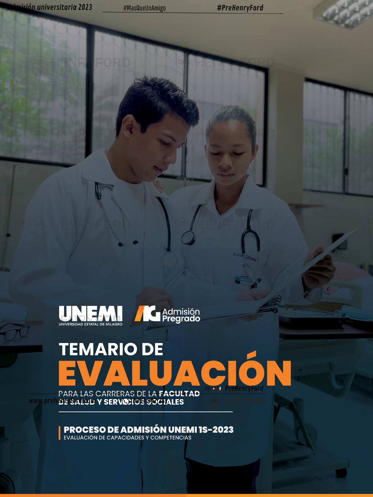 Temario completo Unemi Pre Henry Ford - TEMARIO DE EVALUACI”N PARA LAS ...