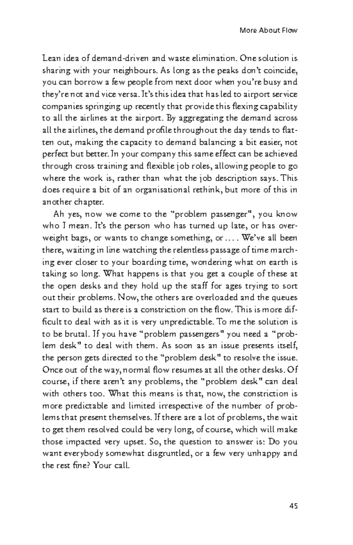 Lean Manufacturing Lec - More About Flow Lean idea of demand-driven and waste elimination. One ...