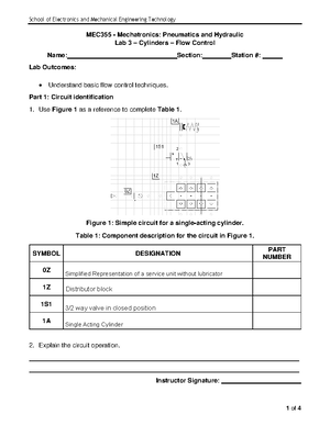 Lab 7 (Part 4 Power Level Build & Explain) - MEC355 - Bilal Nasir ...