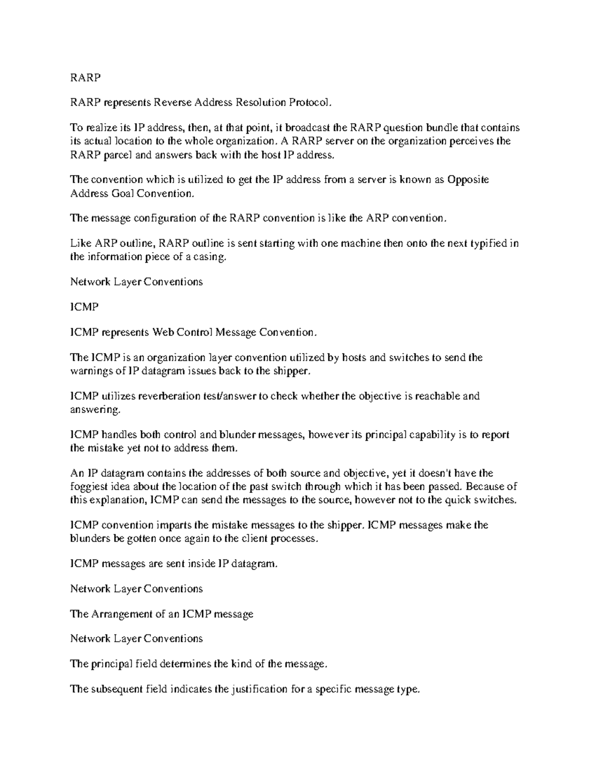 Reverse Address Resolution Protocol In Computer Network Rarp Rarp Represents Reverse Address