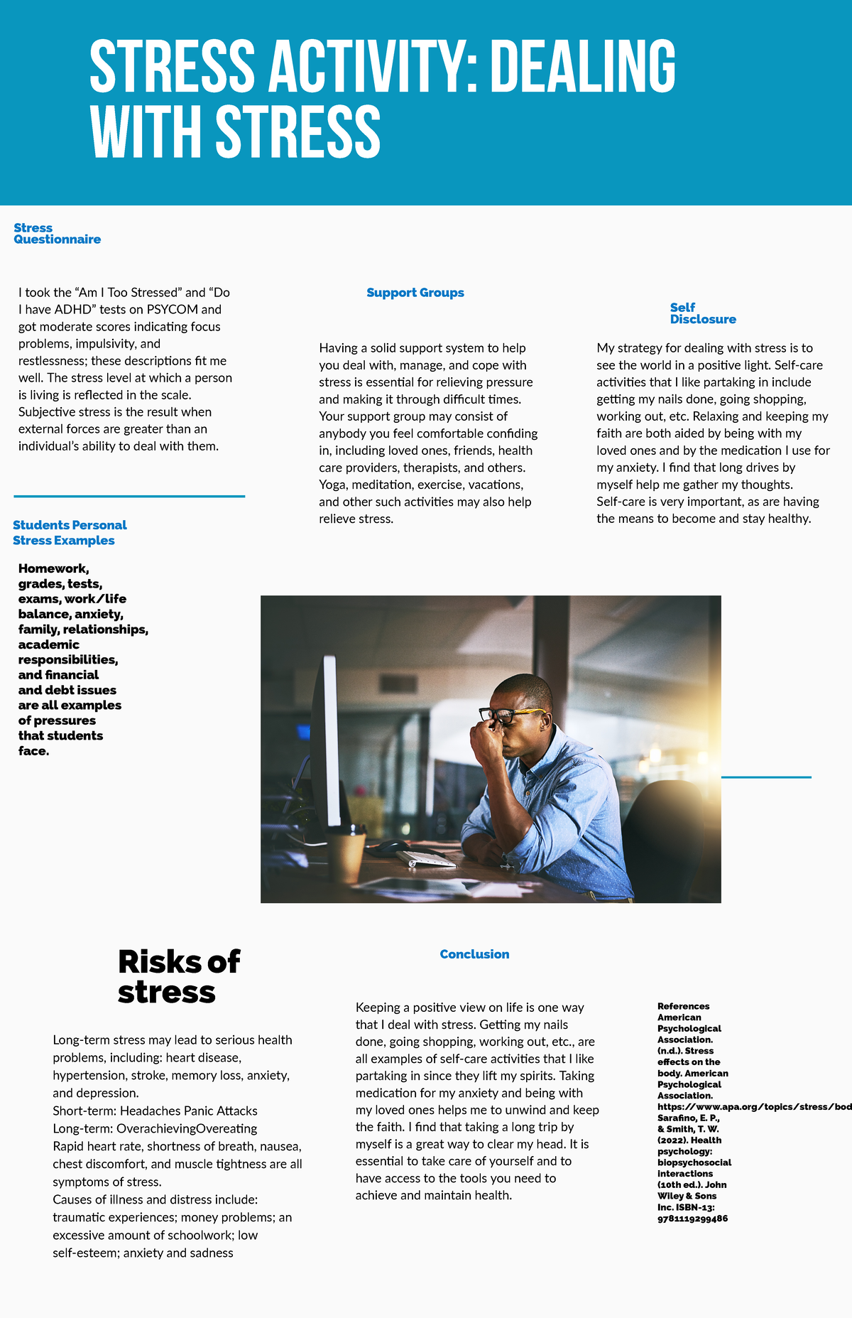 Stress Activity - DANC 101 - CSUF - Studocu