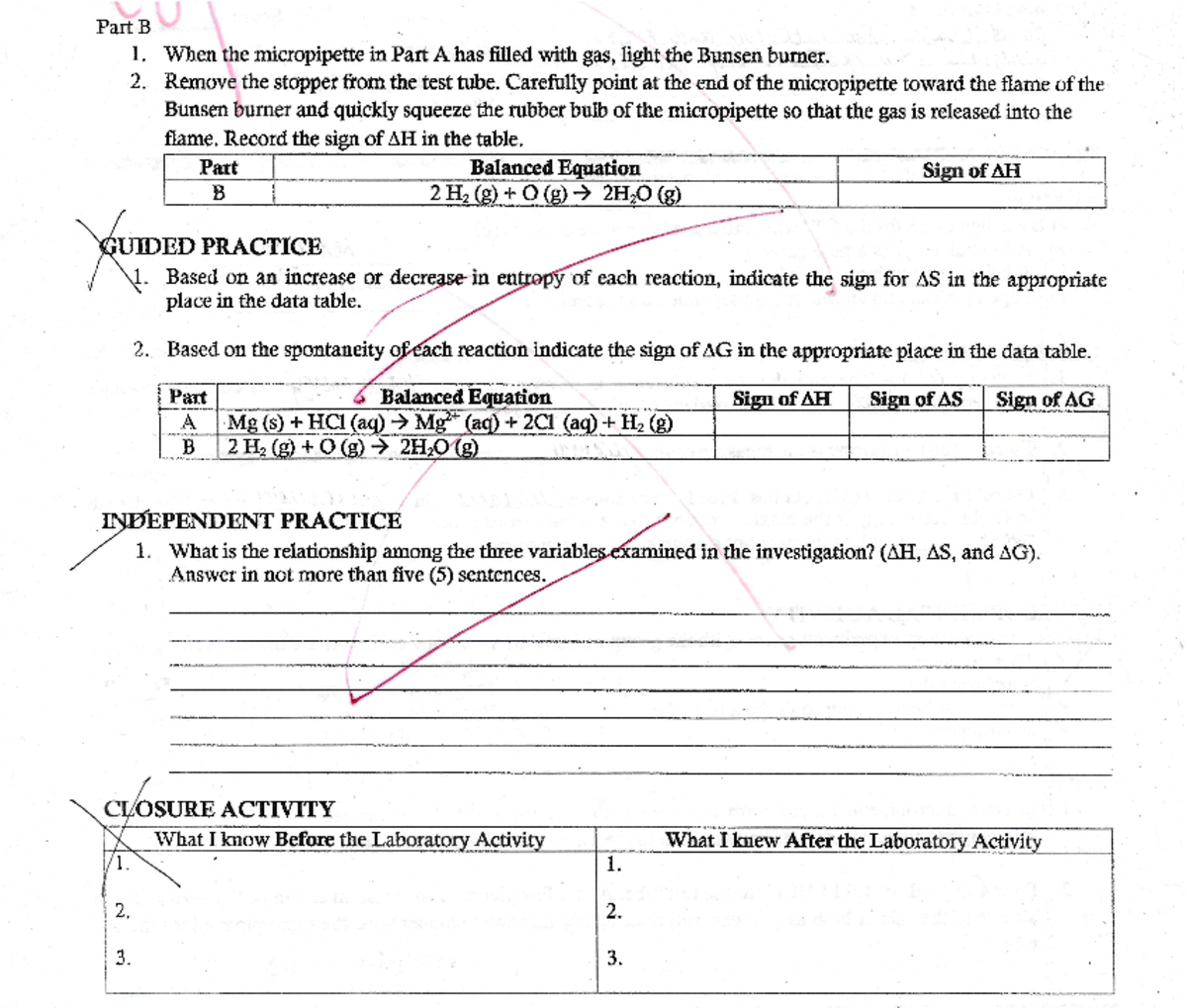 CHEM Practice 13 - Chemistry - Studocu