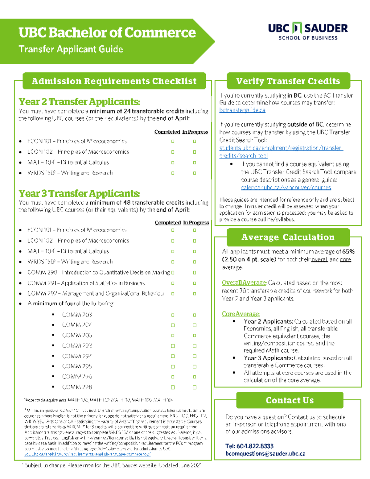 Transfer Student Handout UBCV - updated 06142021 - TRSC 001