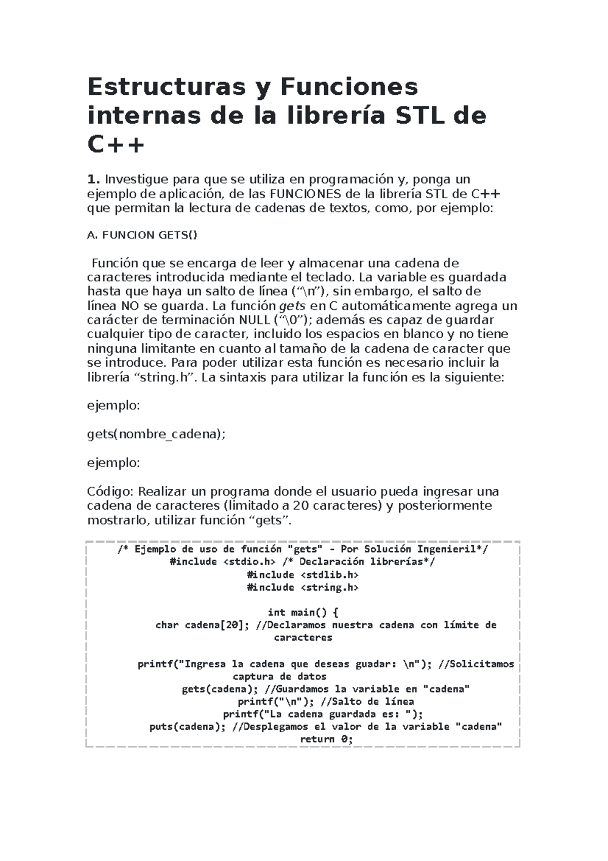 FORO DE Programacion - J. ANDRADE - Estructuras y Funciones internas de ...