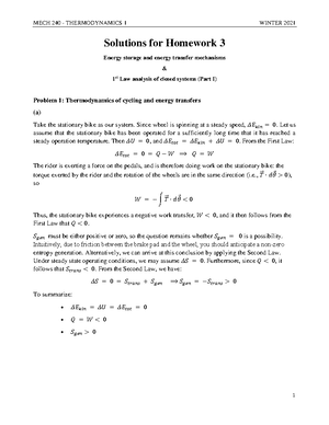 [Solved] TRUE or FALSE A closed system can experience an increase - Thermodynamics 1 (Mech 240 ...