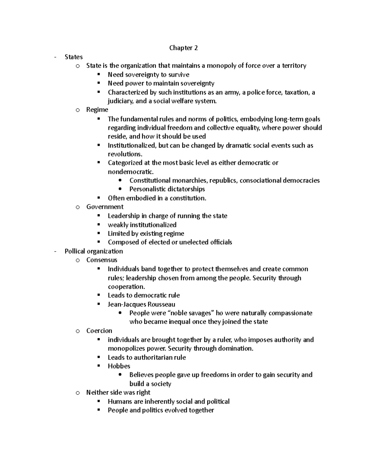Chapter 2 of essentials of comparative politics - Chapter 2 States o ...