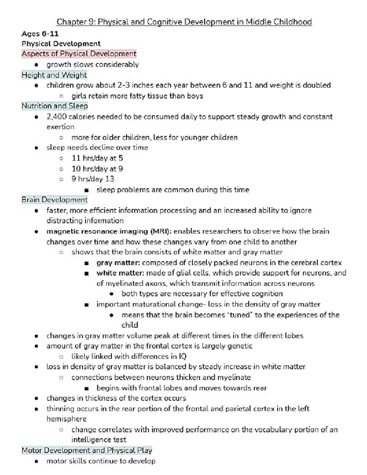 Chapter 9( Devpsy) - developmental psychology - Studocu