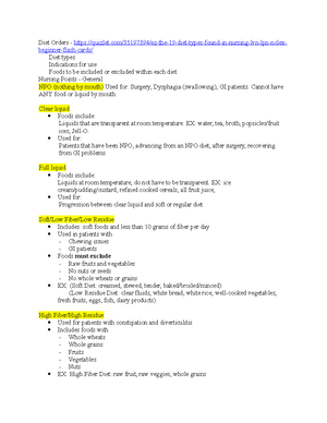 Advanced Nutrition Module 2 Notes - Advanced Nutrition Module 2 Chapter ...