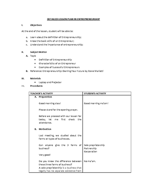 Semi-Detailed Lesson Plan for Grade 9 English - Gerunds - C-Joy ...