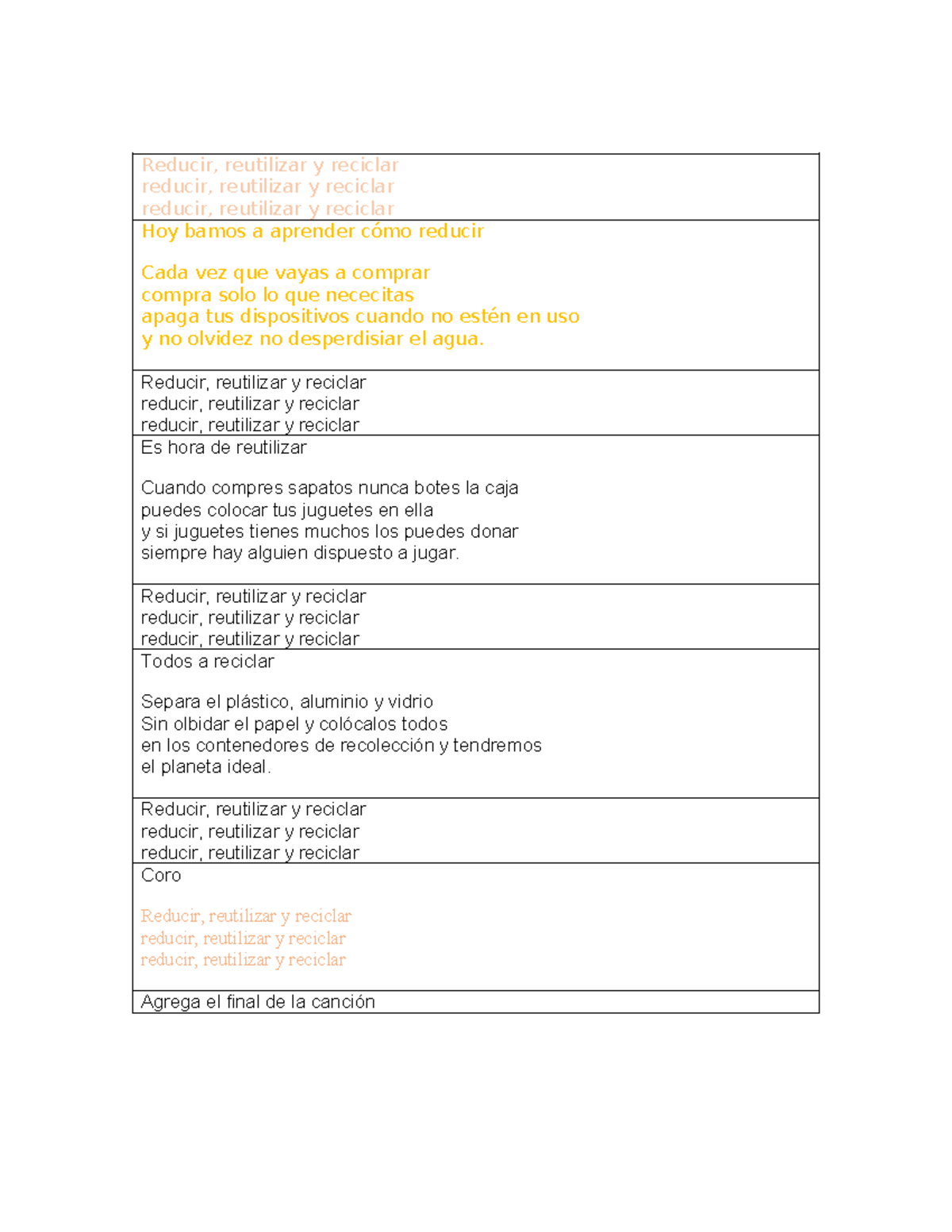 Mr aleman act5 t3 - Psicología - Reducir, reutilizar y reciclar reducir ...