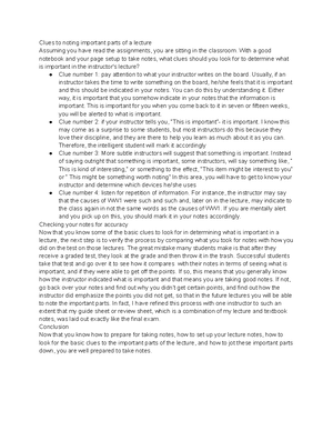 Managing free time between classes - Too many students think of this as ...