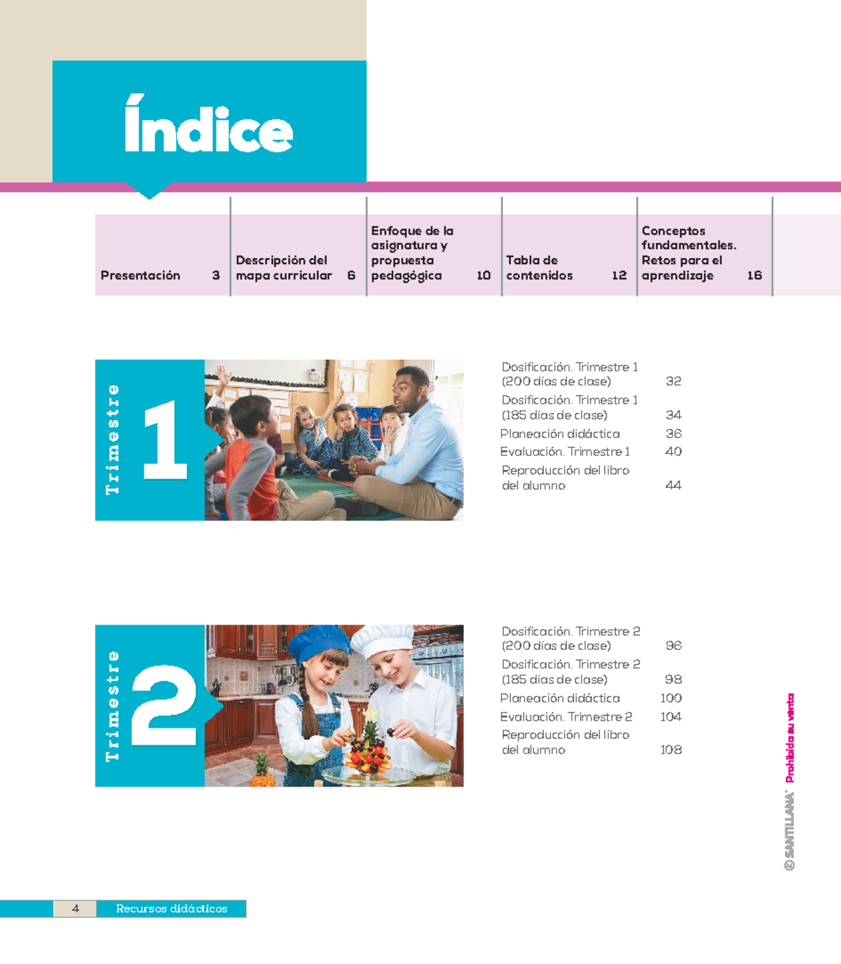 Conocimiento 1 Esp Crea RD Í Ndice - Dosificación. Trimestre 1 (200 ...