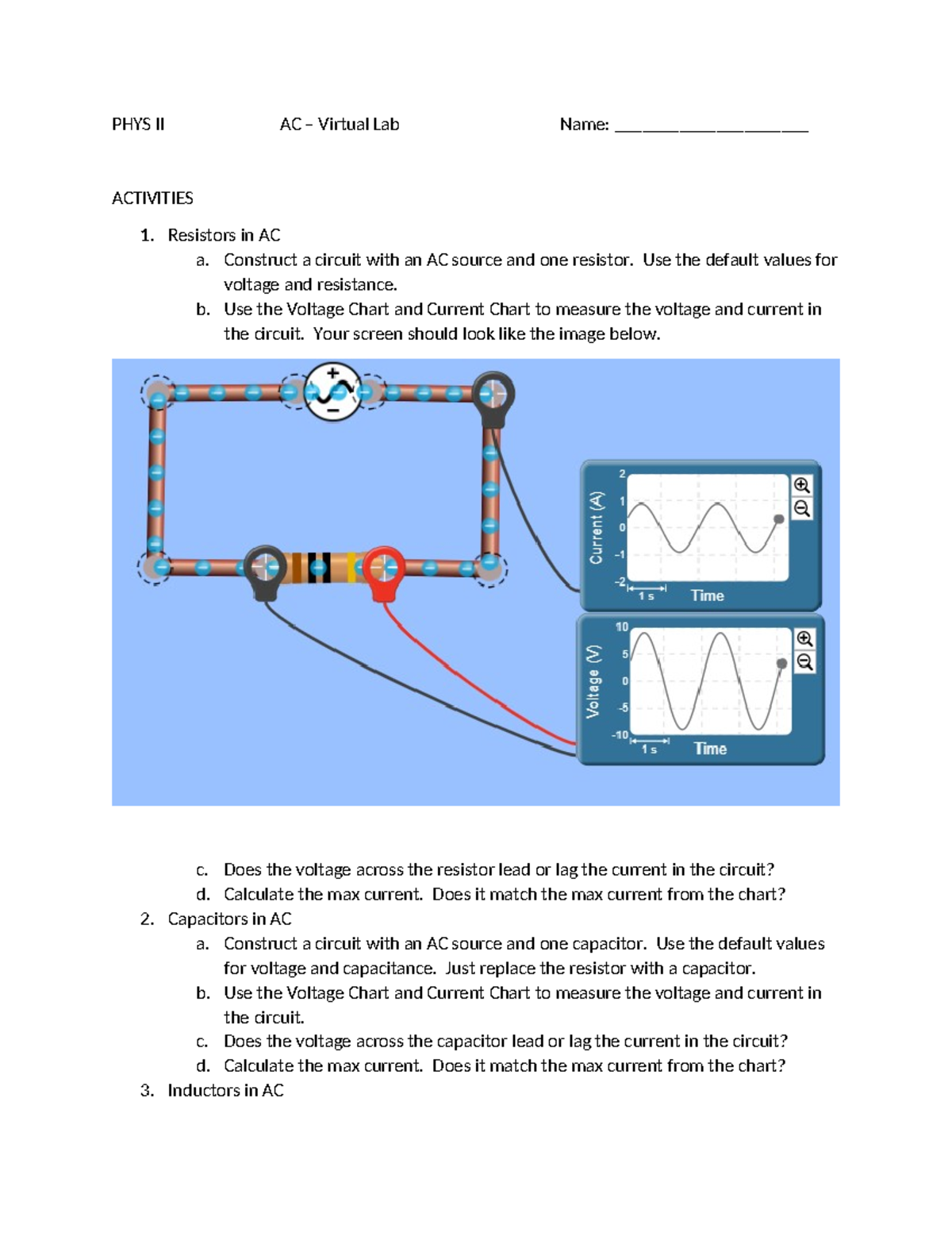 AC Lab REV1 - egnengejngegneuge - PHYS II AC – Virtual Lab Name ...